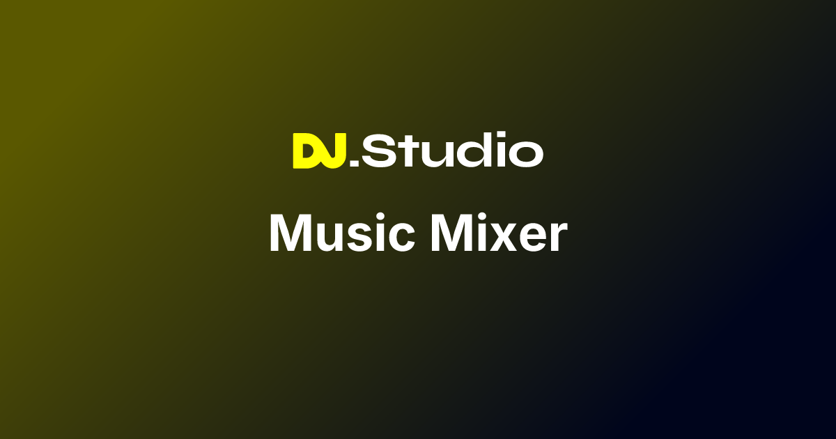 Music Mixer | DJ.Studio